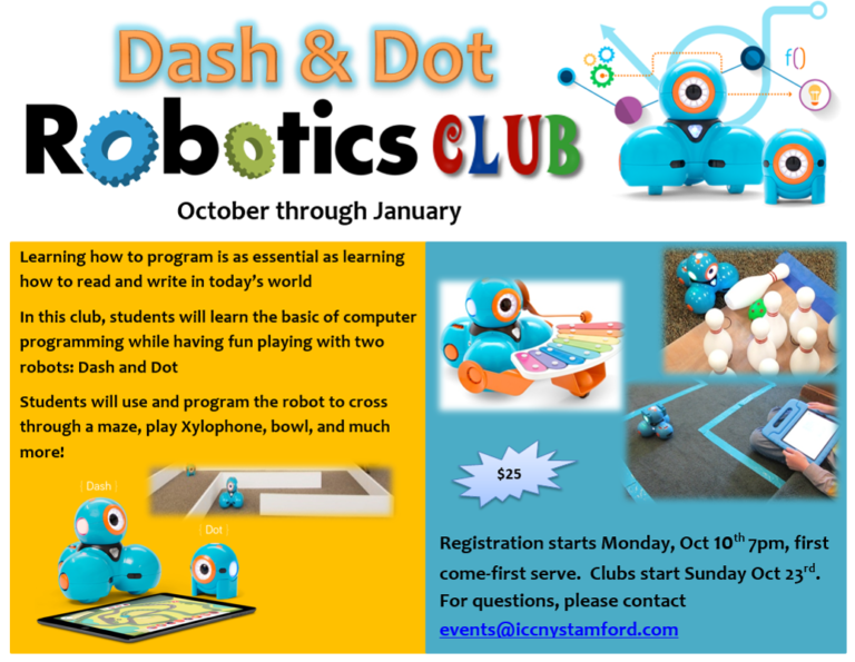 Robotics Club 2016 – ICCNY Stamford